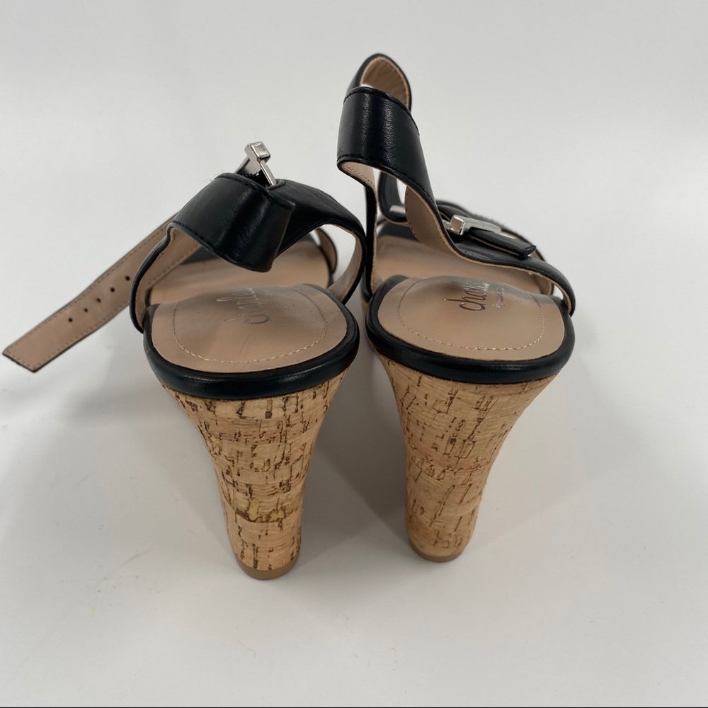 Charles David Black Wedges. - Gem